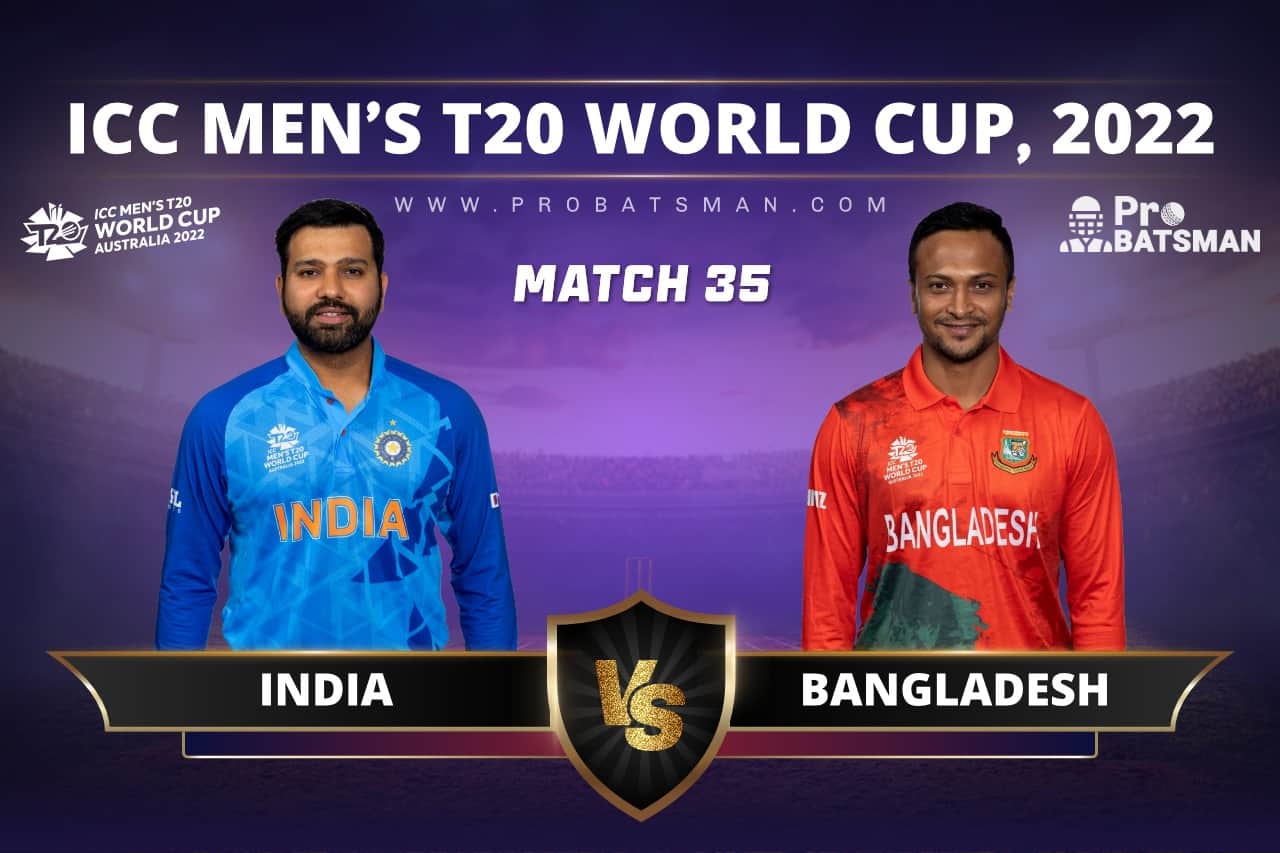 IND Vs BAN Dream11 Prediction With Stats Pitch Report Player Record