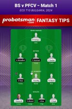 BS vs PFCV Dream11 Prediction, Fantasy Cricket Tips, Playing XI, Pitch Report, Player Stats ...