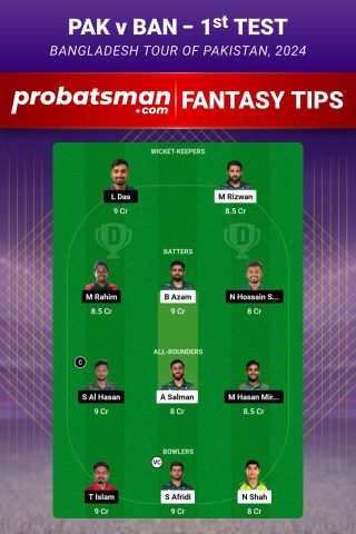 PAK vs BAN Dream11 Prediction, Fantasy Cricket Tips, Playing XI, Pitch Report, Player Stats ...