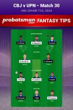 CBJ vs UPN Dream11 Prediction, Fantasy Cricket Tips, Playing XI, Pitch Report, Player Stats ...