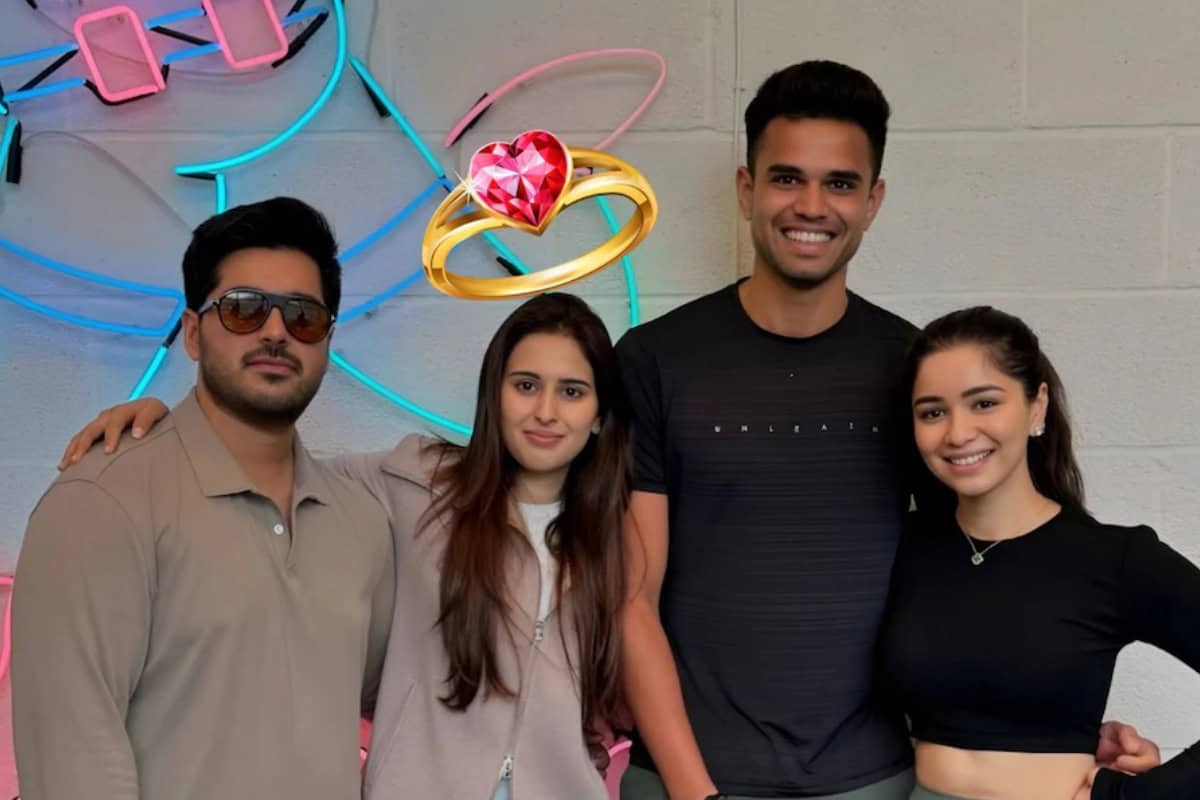 Sachin Tendulkar’s Son Arjun Tendulkar Engaged To Saaniya Chandok In ...