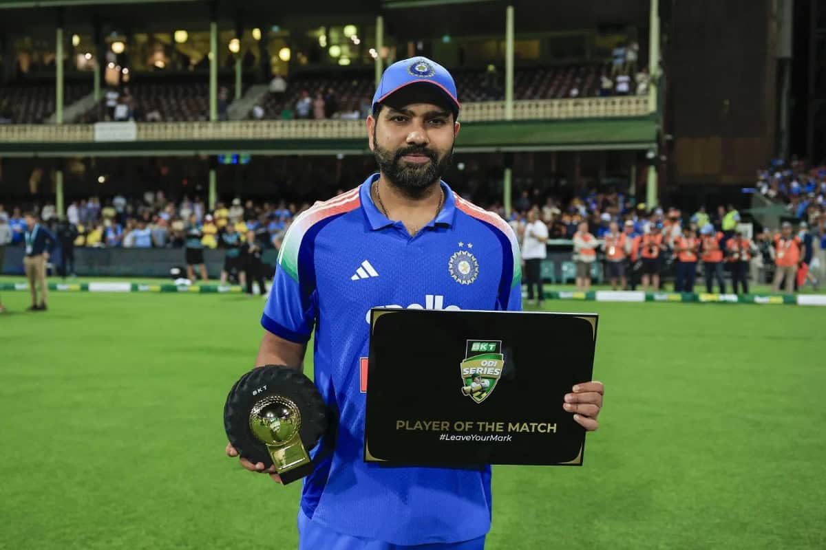 AUS vs IND 2025: Rohit Sharma Sweeps Awards With Player of the Match ...
